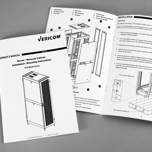Server & Network Cabinet User Manual