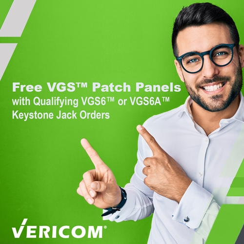 Free VGS™ Patch Panels Promotion