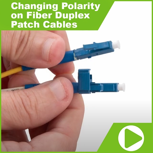 Changing Polarity on Fiber Duplex Patch Cables
